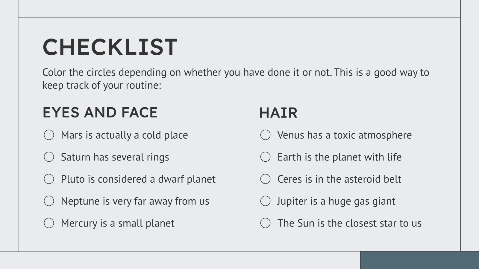 Selfcare Morning Routine | Google Slides & PowerPoint