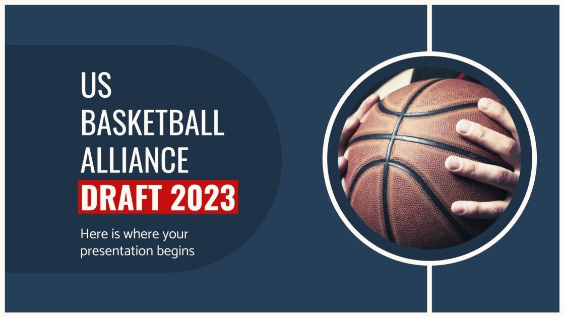Free Google Slides and PowerPoint templates on basketball