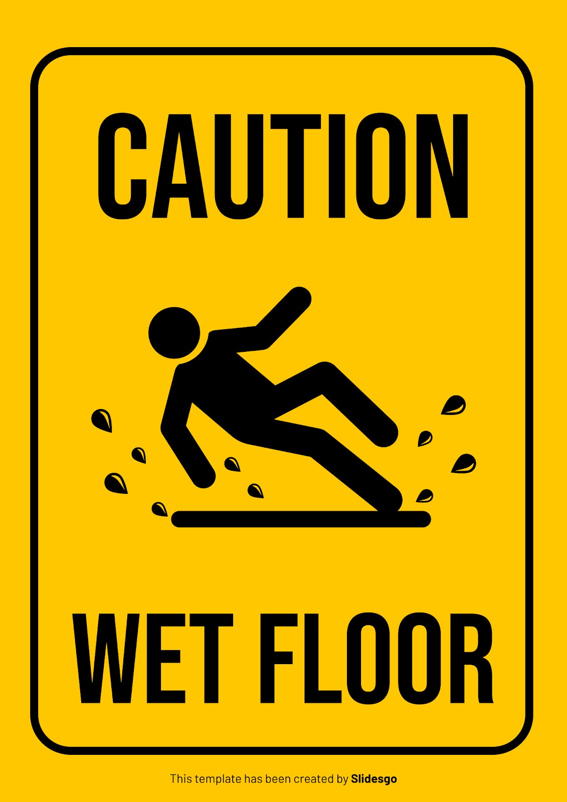 Cleaning Warning Posters | Google Slides & PowerPoint