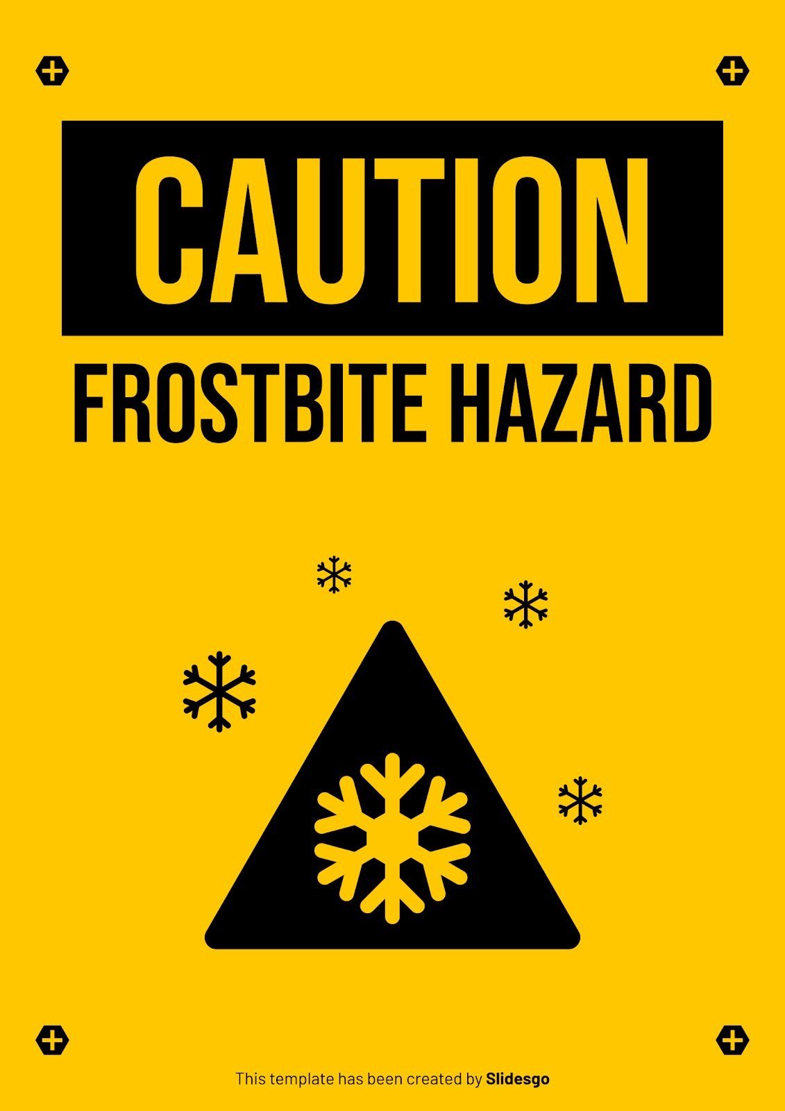 Cleaning Warning Posters | Google Slides & PowerPoint