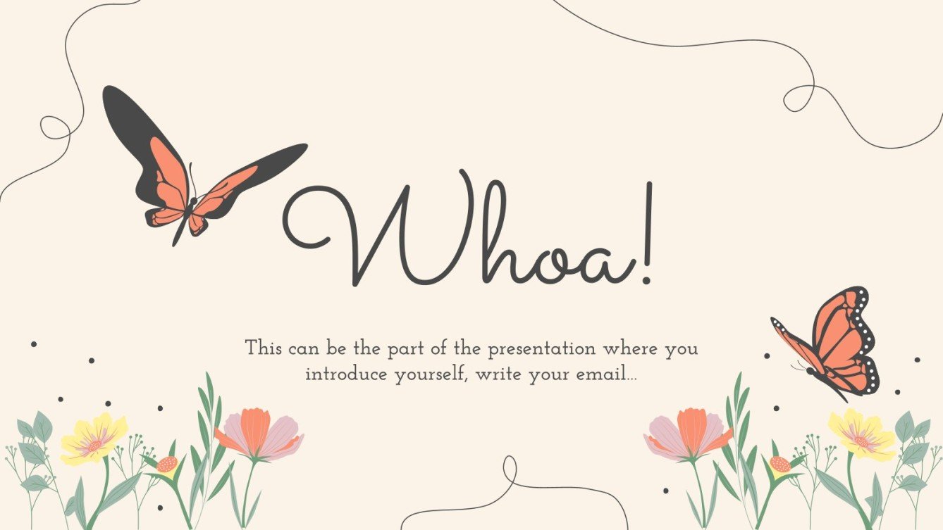 Ciencias para bachillerato: Mariposa monarca | Google Slides