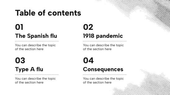 BA in History - The Spanish Flu | Google Slides & PPT