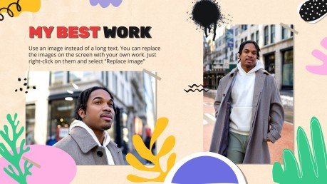 Pop Culture Style Portfolio | Google Slides & PowerPoint