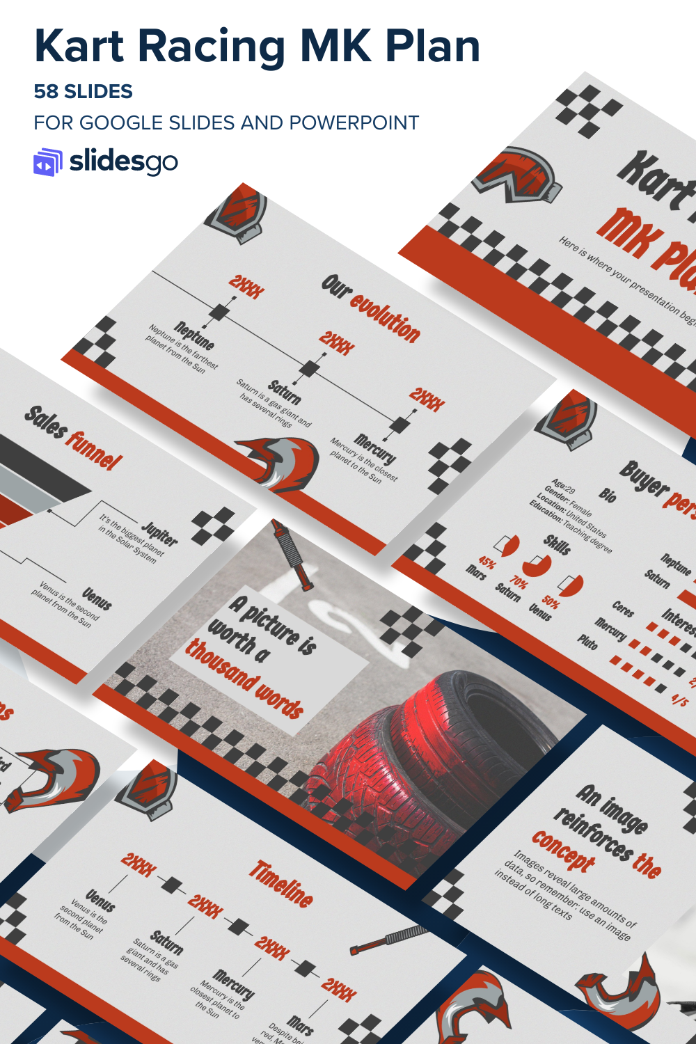 Kart Racing MK Plan | Google Slides & PowerPoint