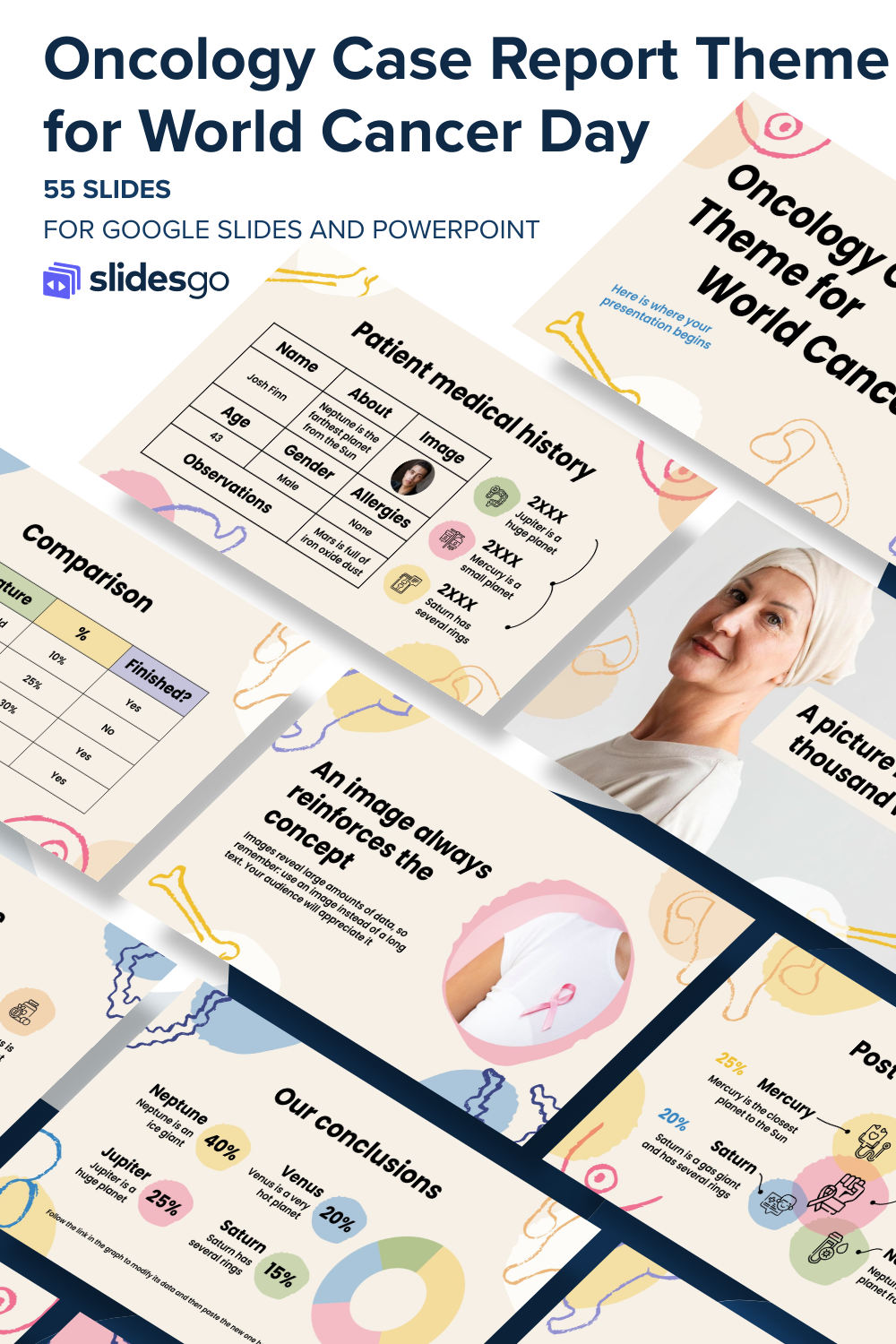 Oncology Case Report for World Cancer Day | Google Slides