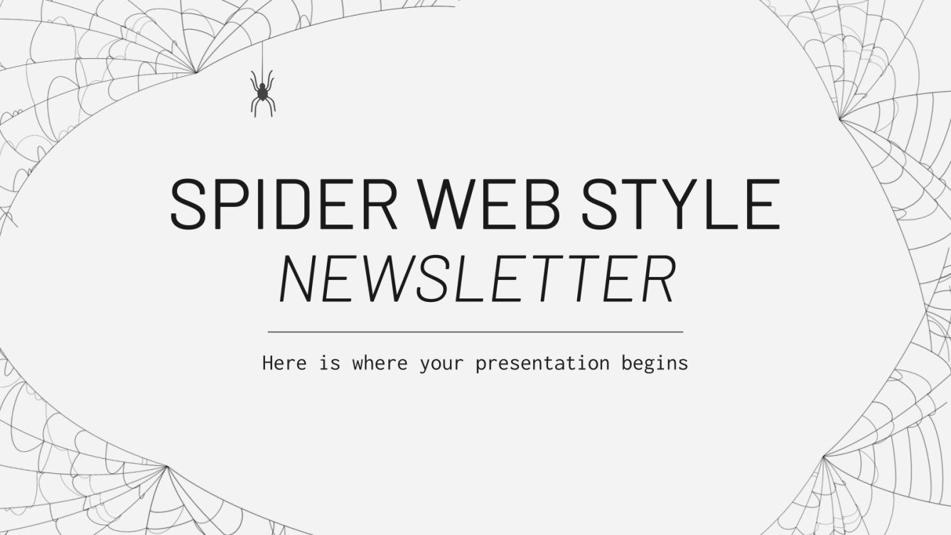 Free Black and White templates for Google Slides and PowerPoint