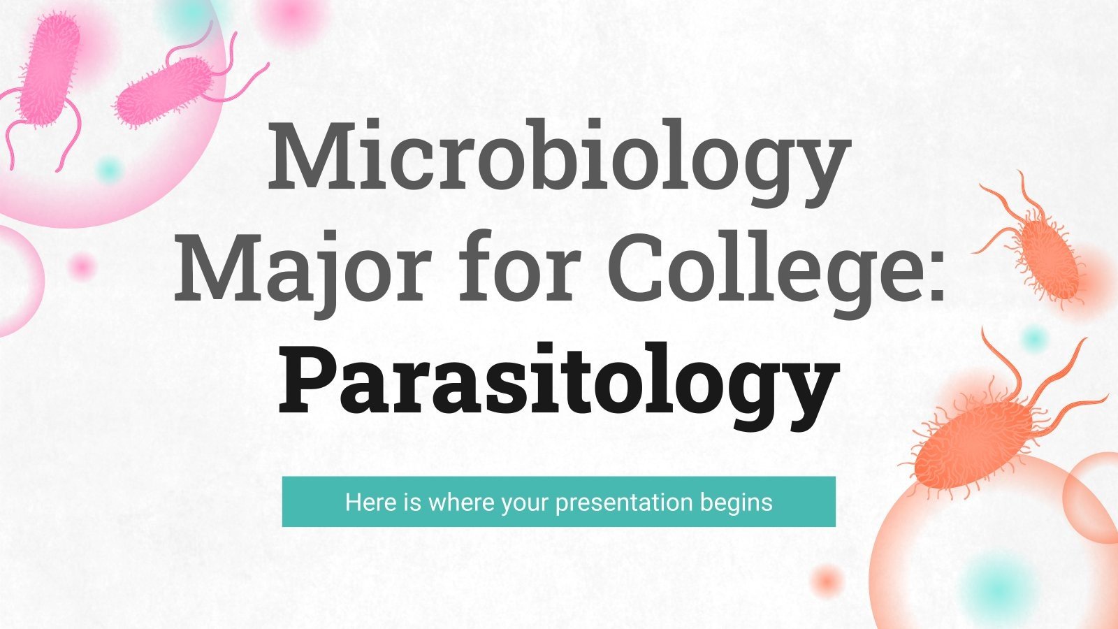 Microbiology Major for College: Parasitology