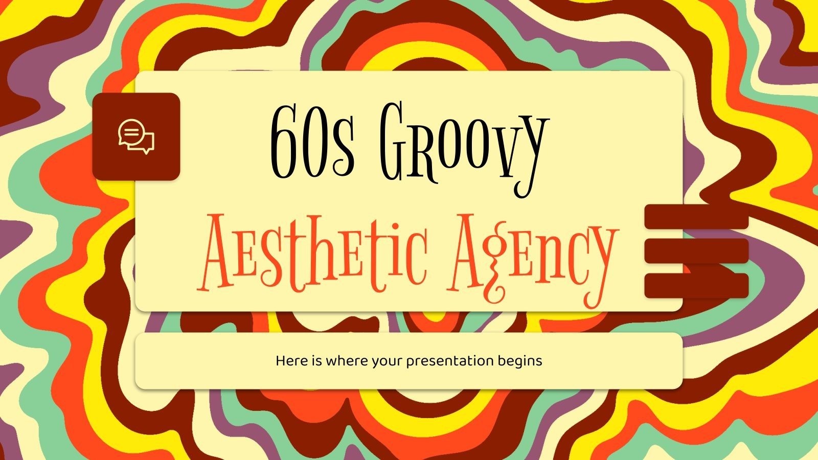 60s Groovy Aesthetic Agency | Google Slides & PowerPoint