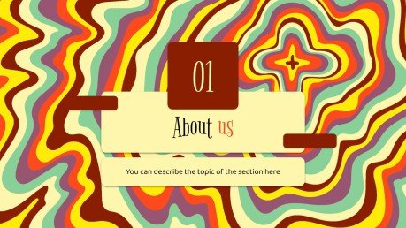 60s Groovy Aesthetic Agency | Google Slides & PowerPoint