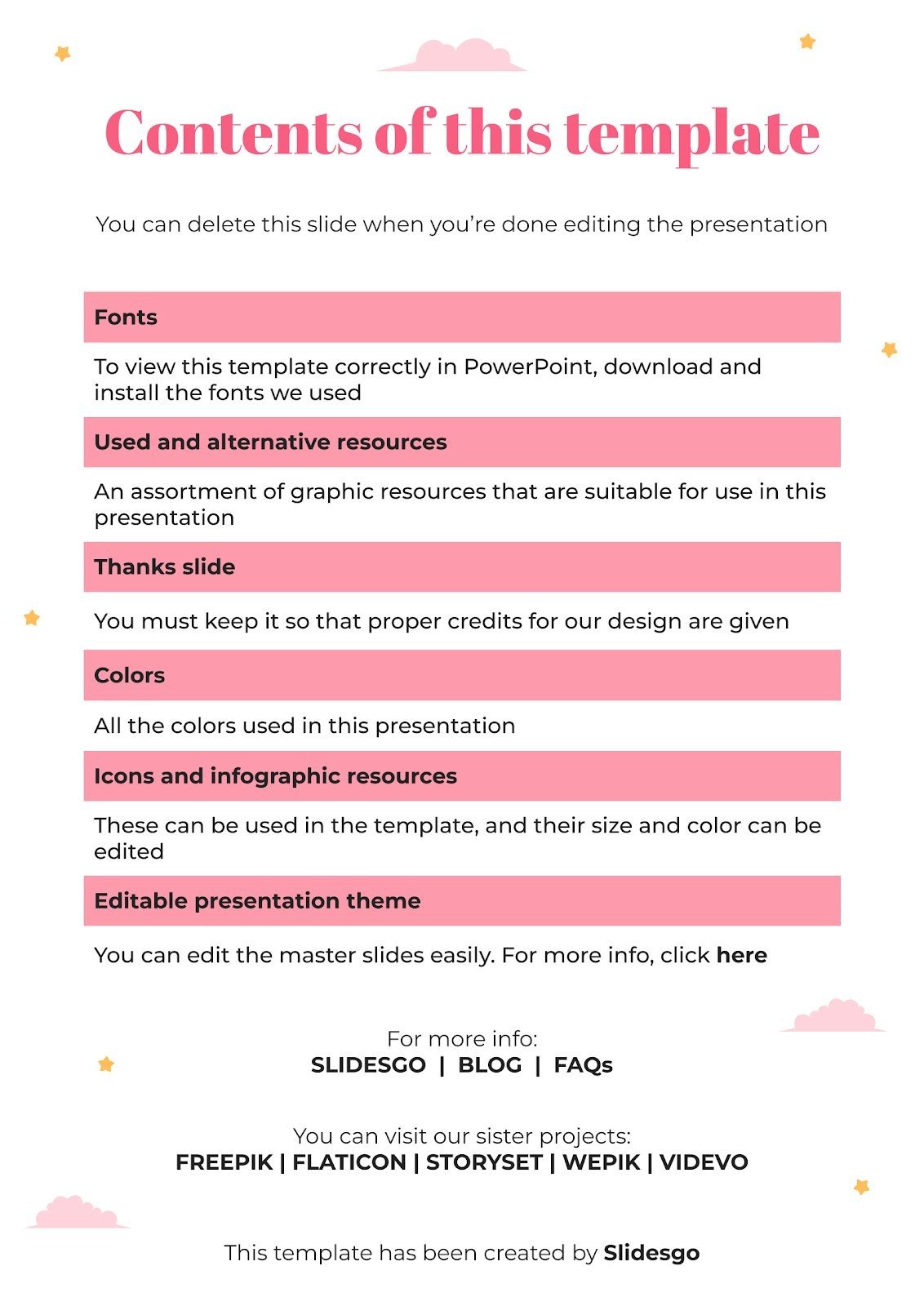 Baby Shower Wish List | Google Slides & PowerPoint