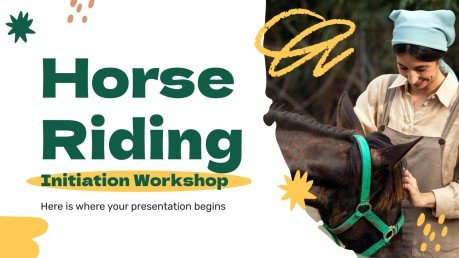Free templates about horses for Google Slides & PowerPoint