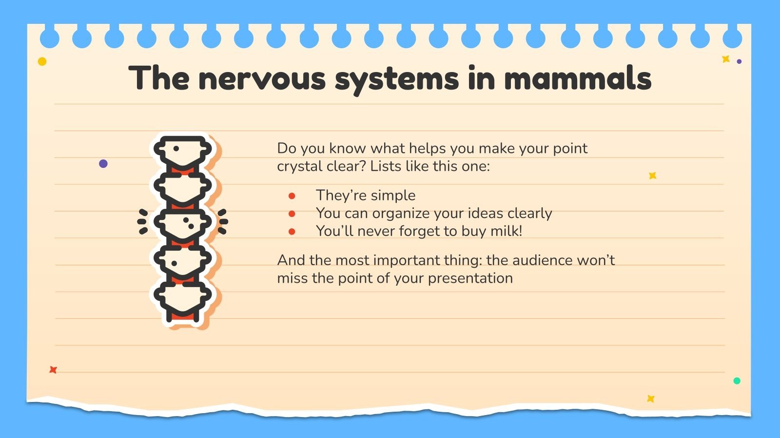 Biology for Elementary: Nervous System | Google Slides