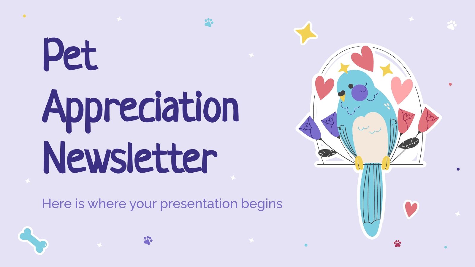 Free templates about pets for Google Slides & PowerPoint