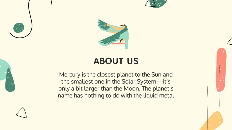 Museum Company Profile Google Slides and PPT templates