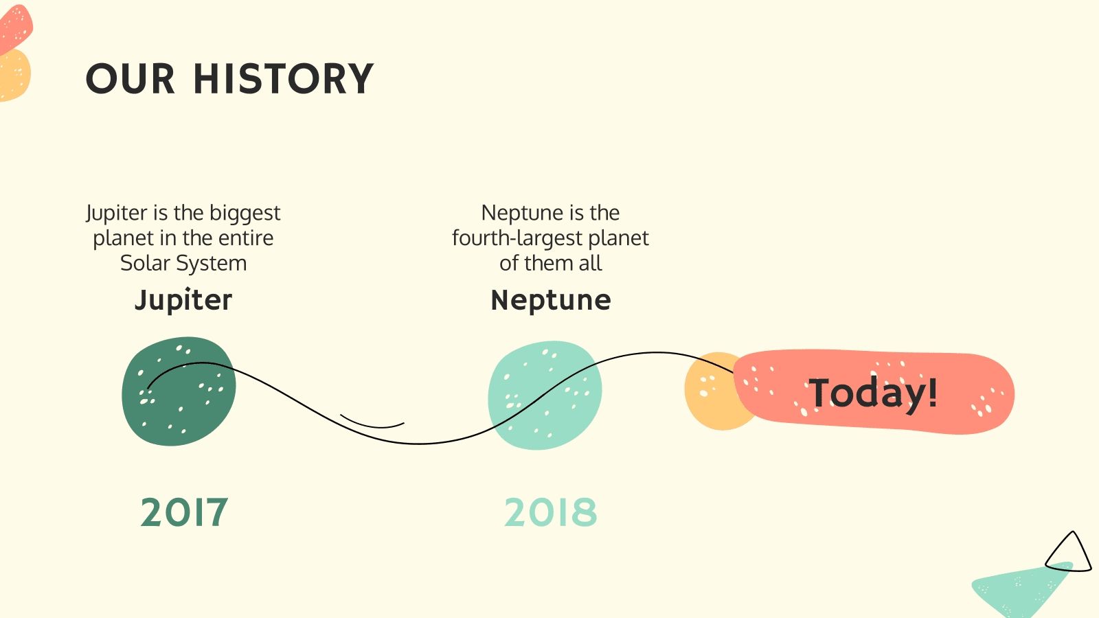 Museum Company Profile Google Slides and PPT templates