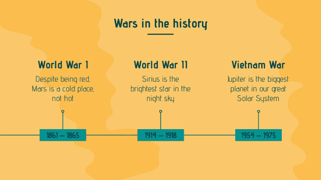 War Background Google Slides theme and PPT template