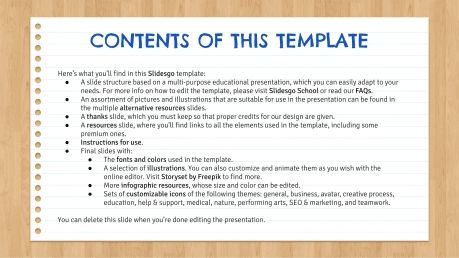 Distance Learning Google Slides theme and PowerPoint template