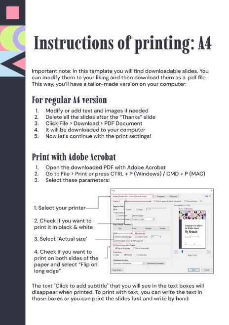 Language Arts for Middle School: My Memoir | Google Slides