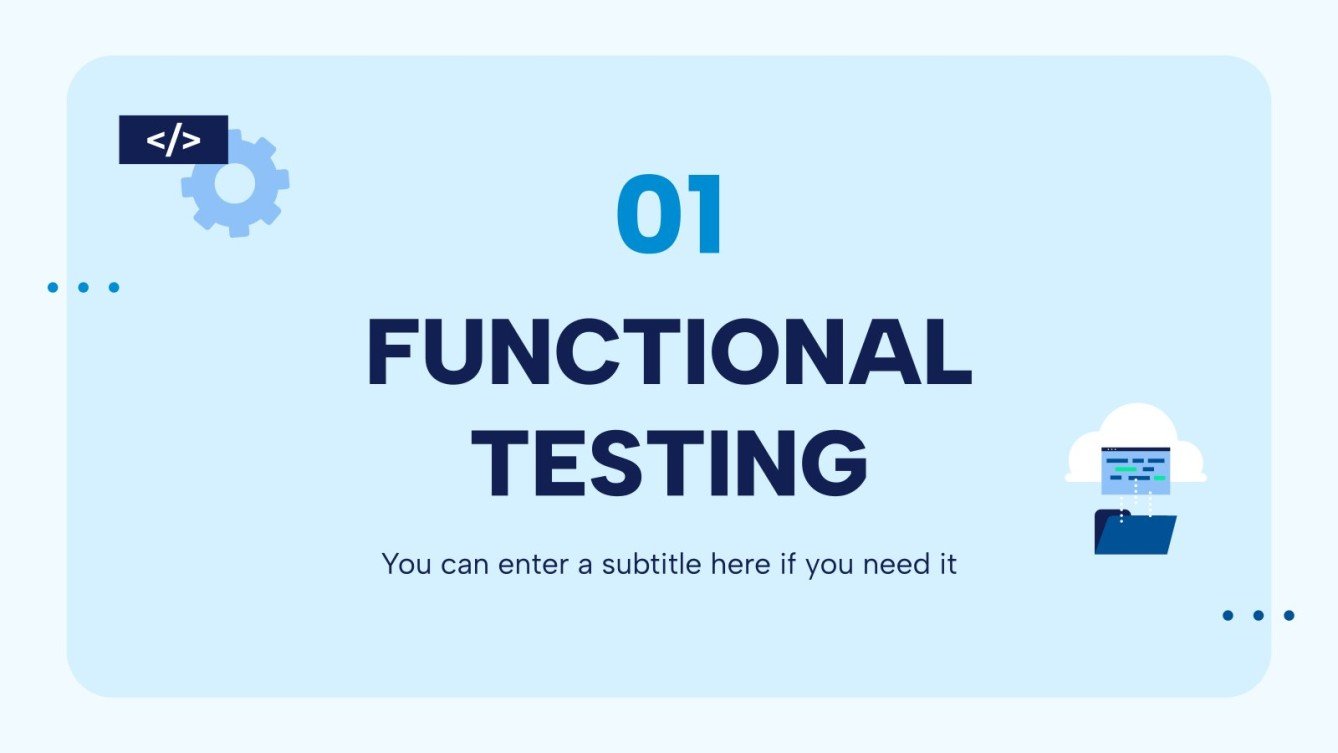 Software Testing Types Minitheme | Google Slides & PPT
