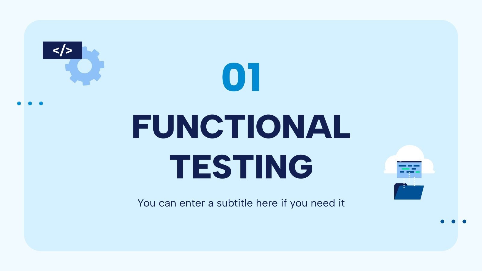 Software Testing Types Minitheme | Google Slides & PPT