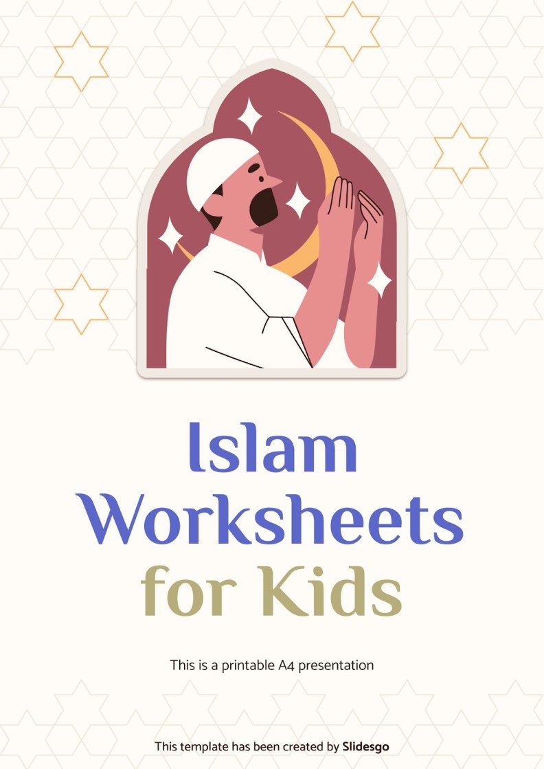 Fichas de actividades sobre el Islam| Google Slides y PPT