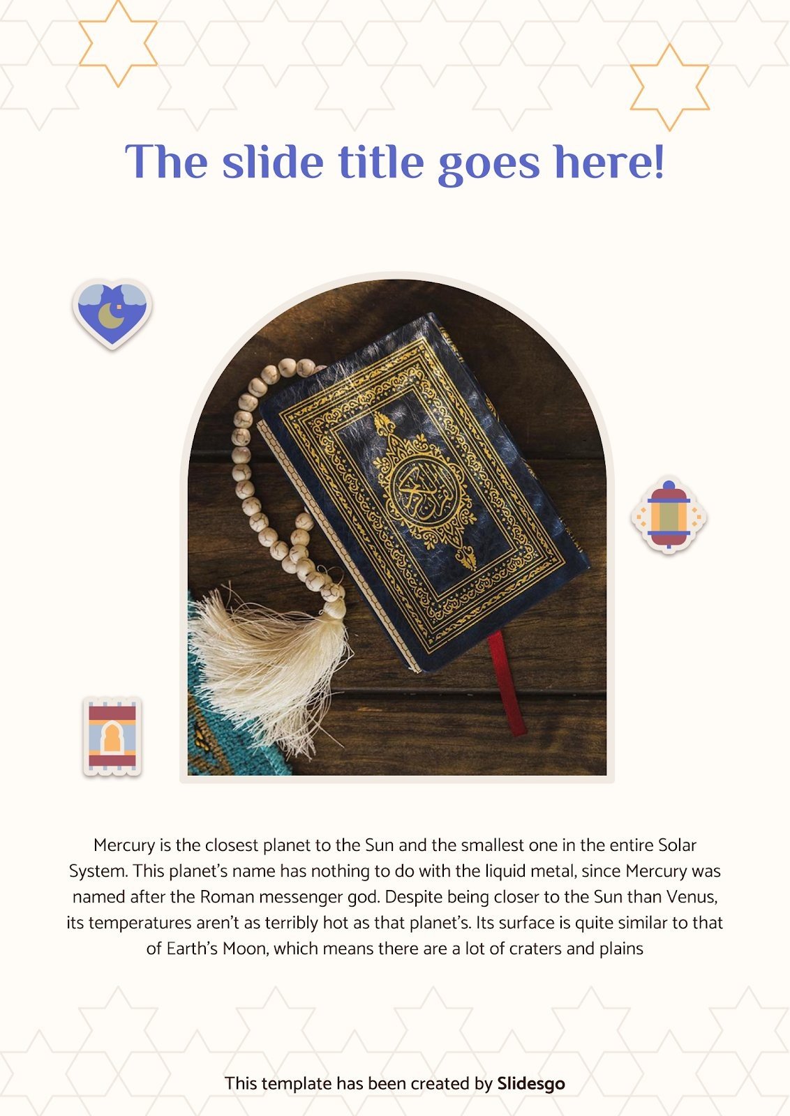 Fichas de actividades sobre el Islam| Google Slides y PPT