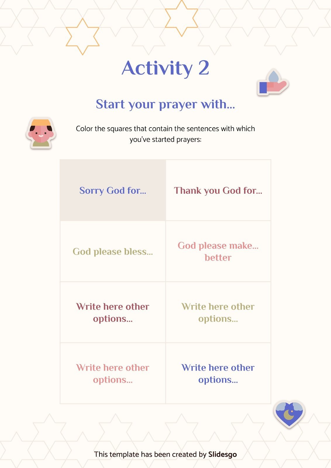 Fichas de actividades sobre el Islam| Google Slides y PPT