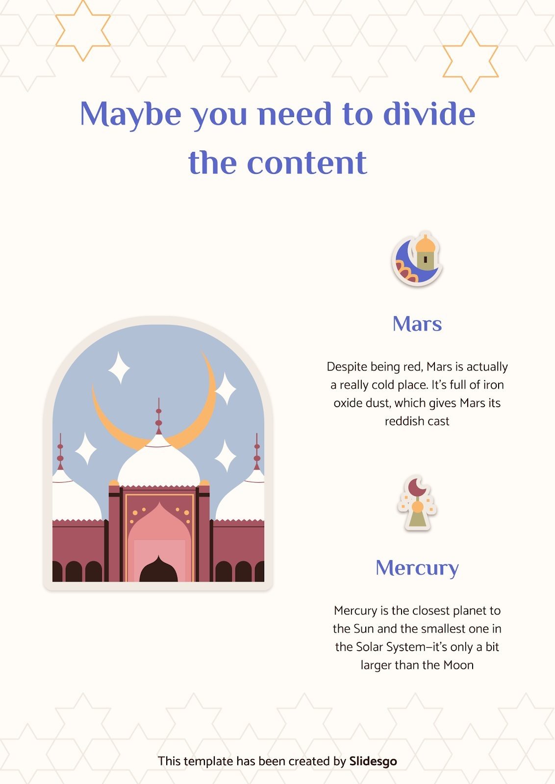Fichas de actividades sobre el Islam| Google Slides y PPT