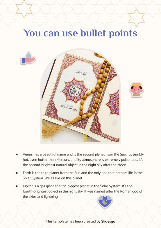 Fichas de actividades sobre el Islam| Google Slides y PPT