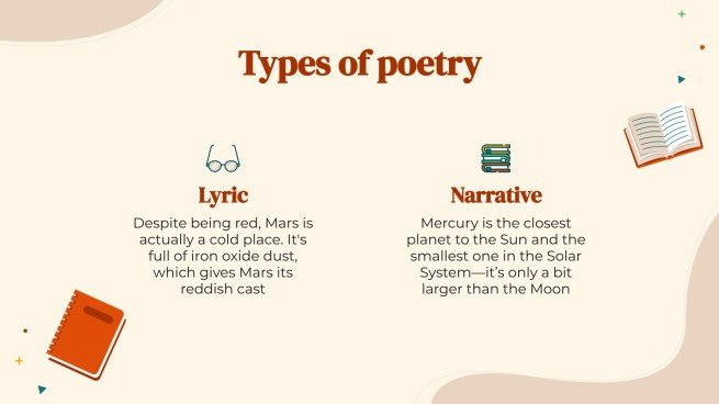 Lengua y literatura para secundaria: Análisis de poemas