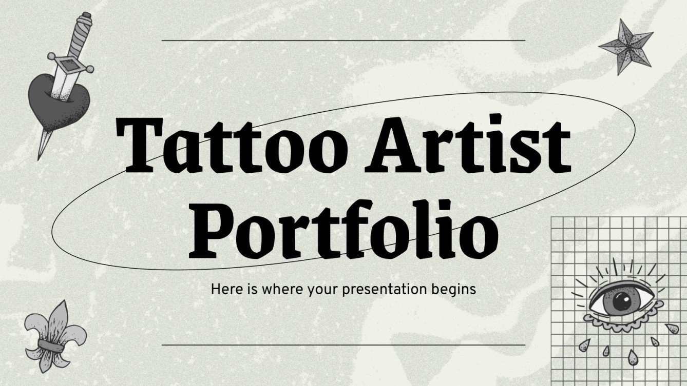 Free Tattoo-themed templates for Google Slides & PowerPoint