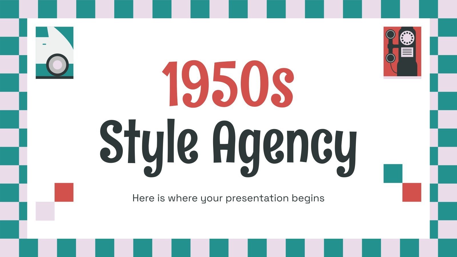 1950s Style Agency | Google Slides & PowerPoint