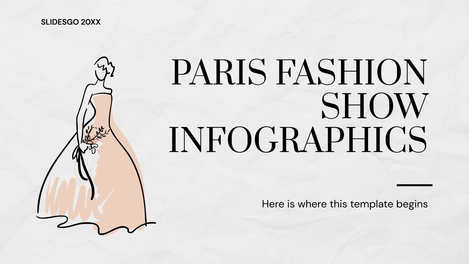 Free Fashion Show Google Slides and PowerPoint templates