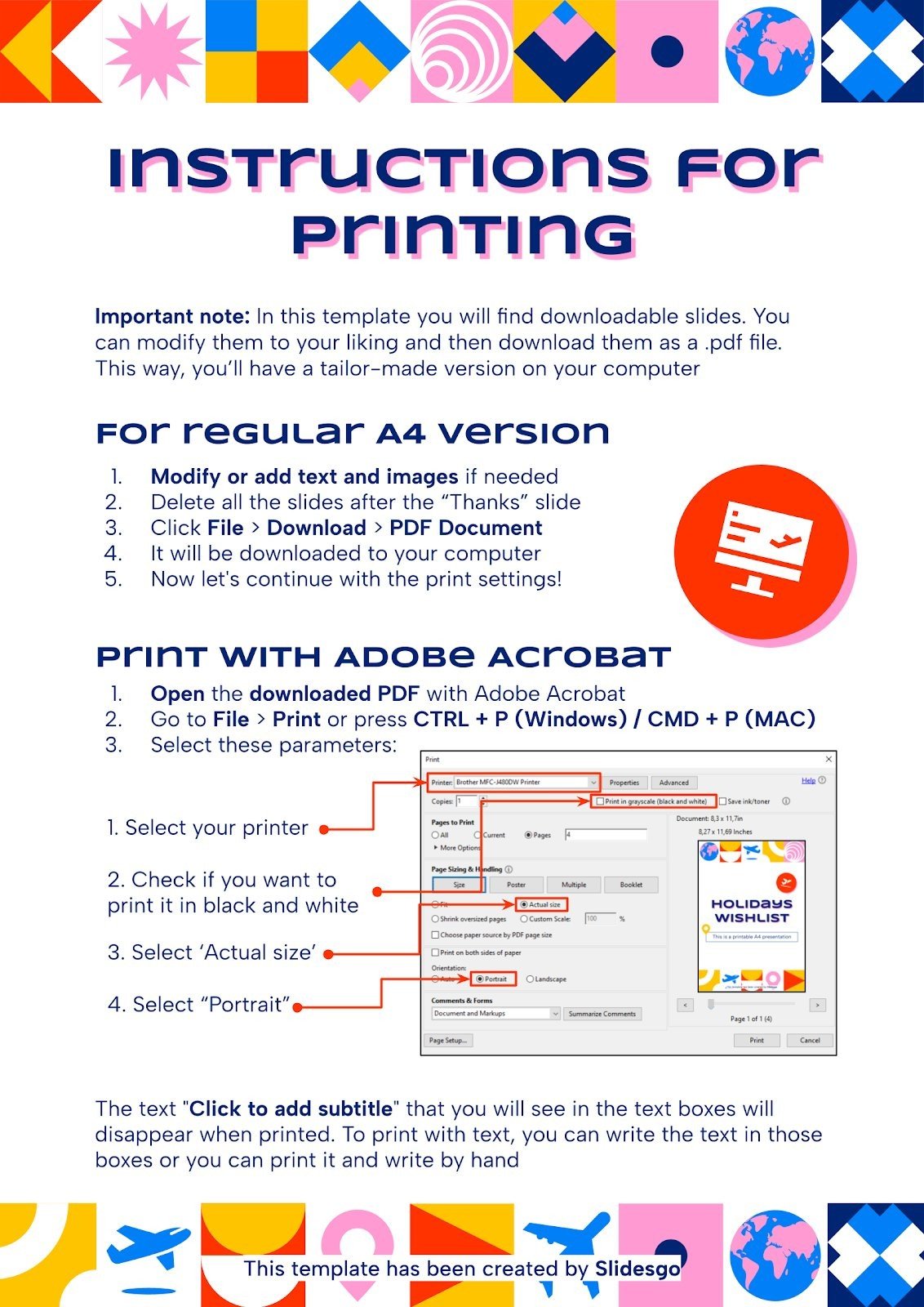 Holidays Wishlist | Google Slides & PowerPoint
