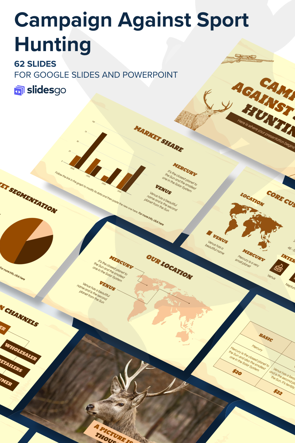 Campaign Against Sport Hunting | Google Slides & PowerPoint