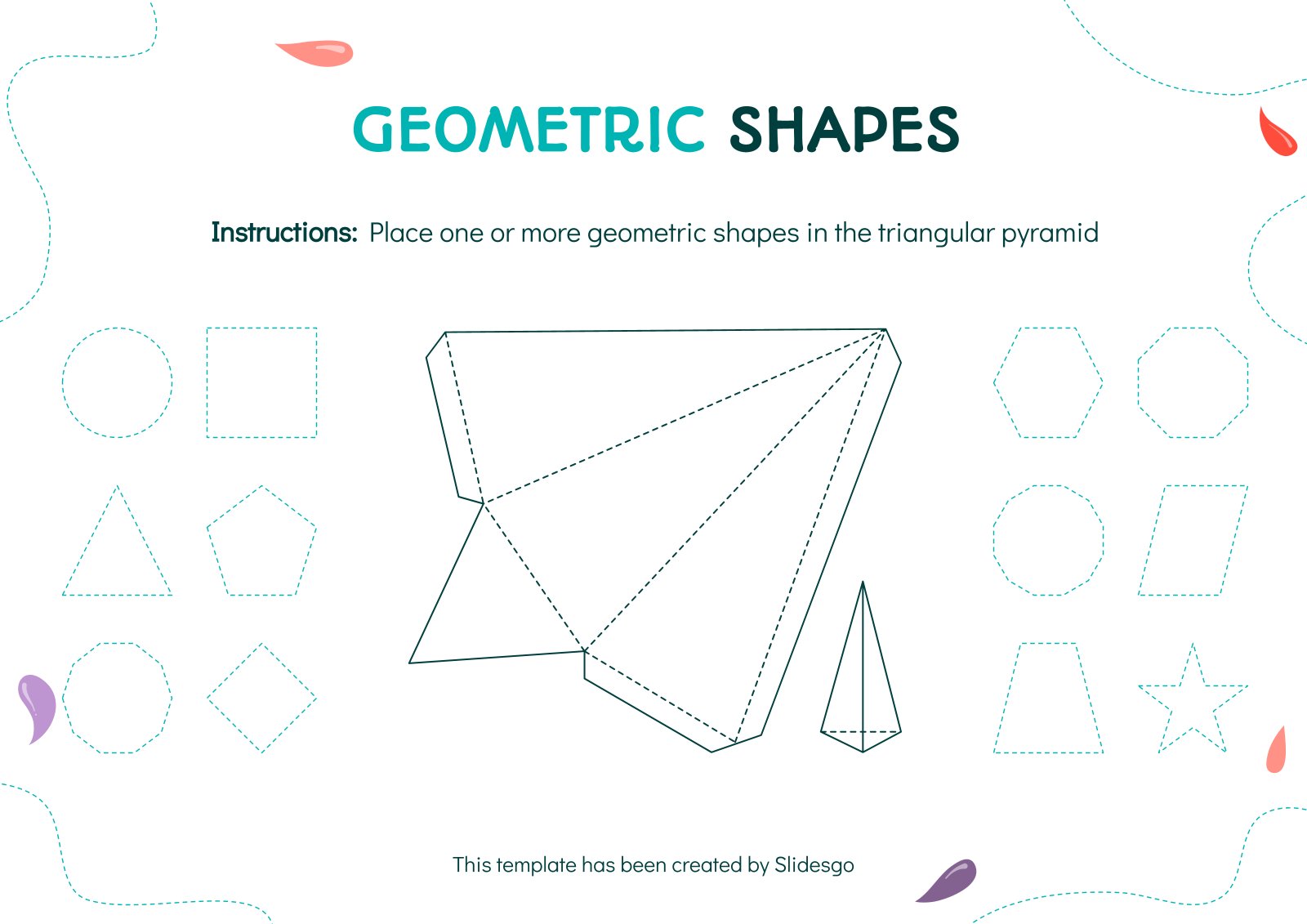 Building 3D Geometric Shapes Elementary School | Google Slides