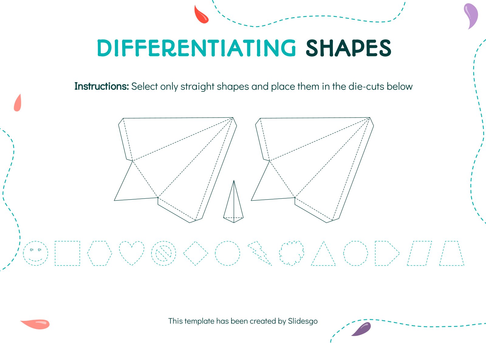 Formes géométriques 3D pour l'élémentaire | Google Slides