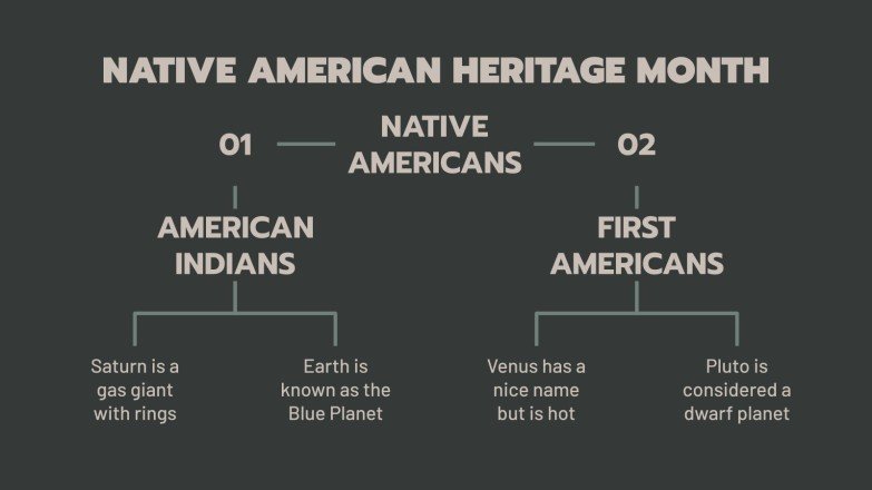 Native American Heritage Month Infographics | Google Slides