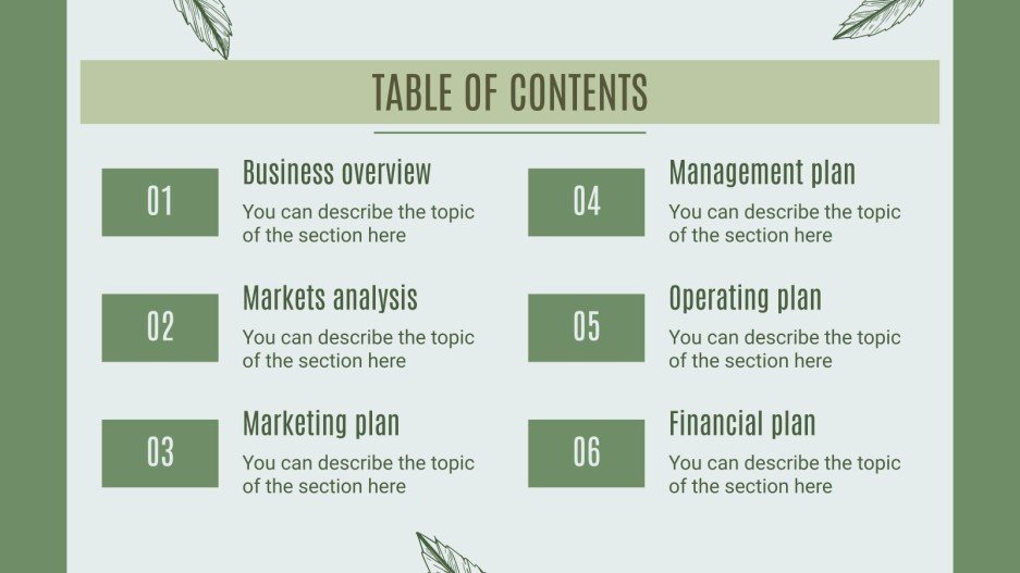 Matcha Tea Shop | Google Slides & PowerPoint