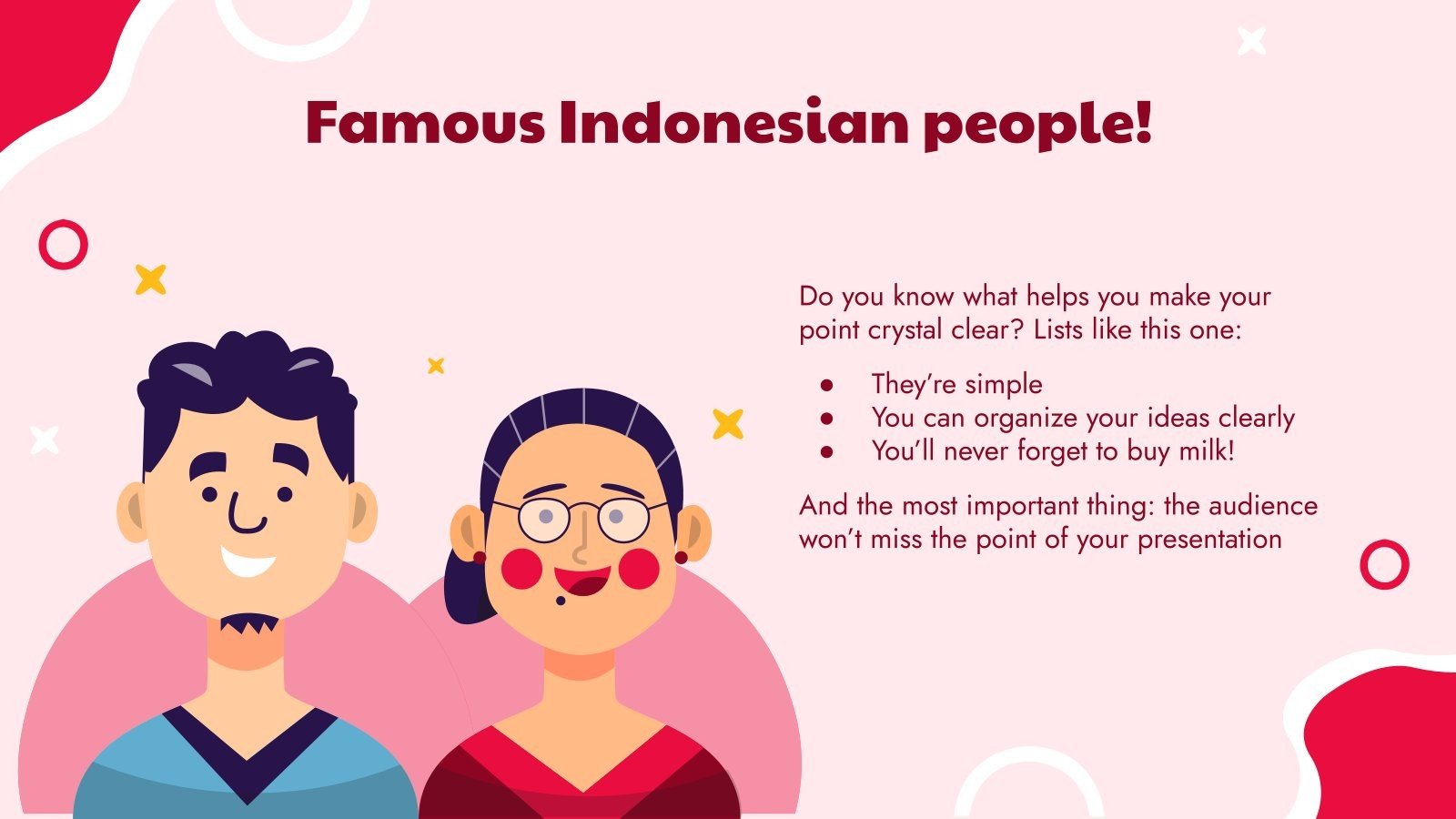 Famous Indonesian Personalities | Google Slides & PPT