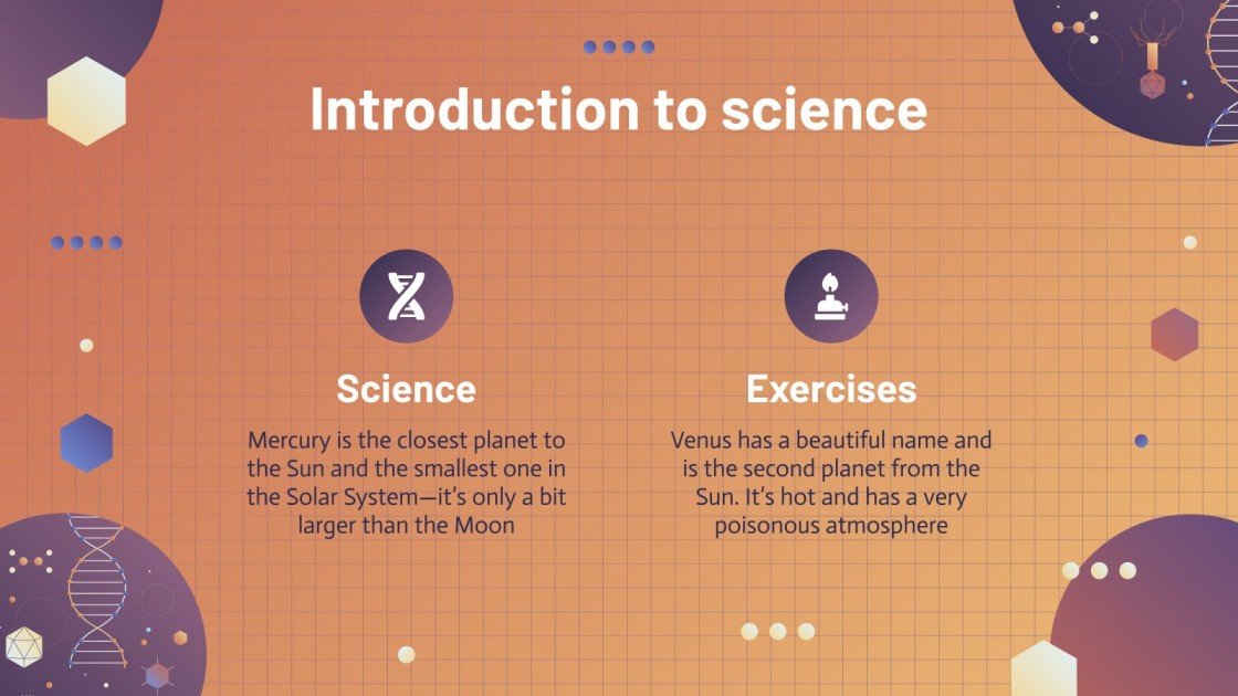 Science Major Exercises for College | Google Slides & PPT