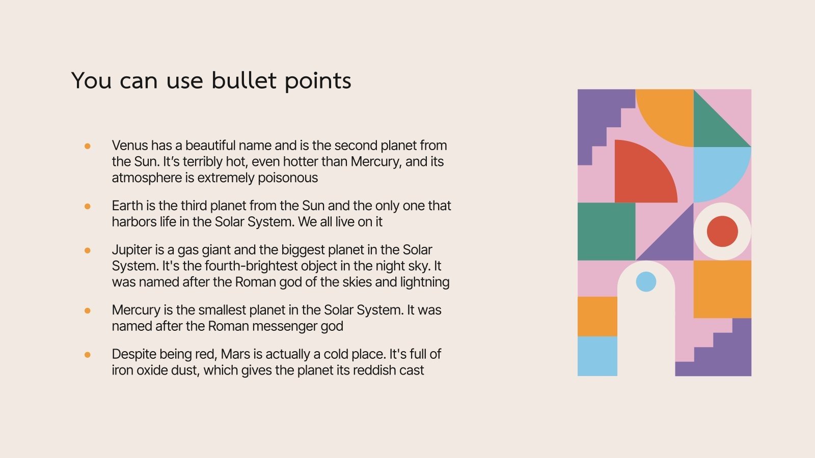 Geometric Abstract - Business Basic Template | Google Slides
