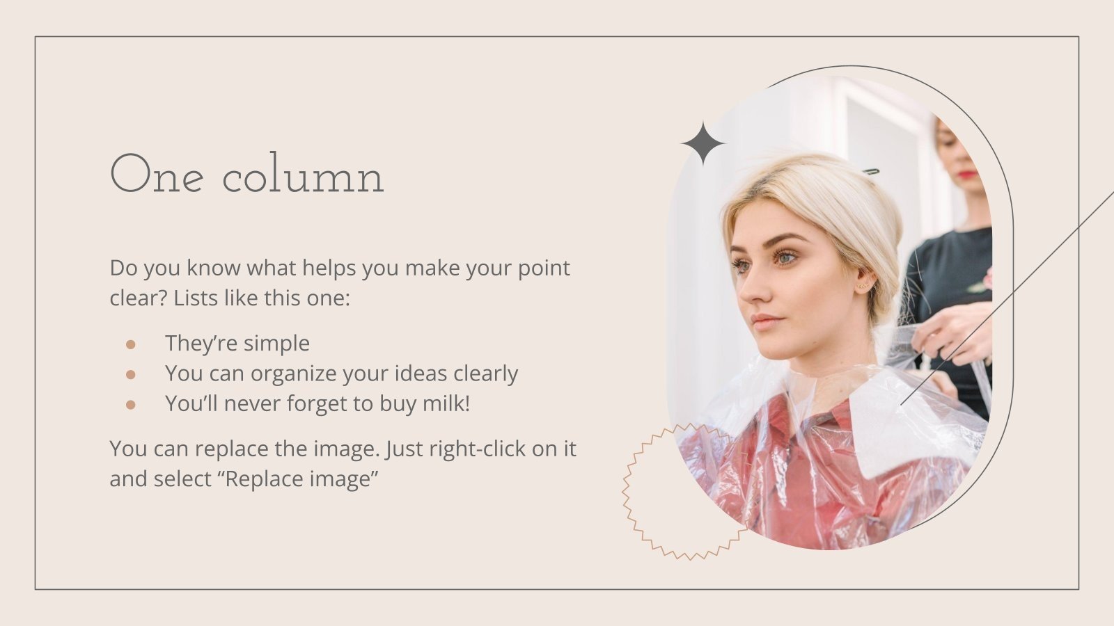 Hair Salon Company Profile | Google Slides & PowerPoint