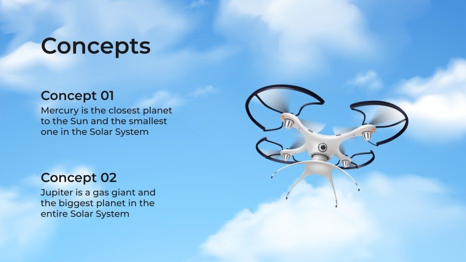 Taller de vuelo de drones | Google Slides y PowerPoint