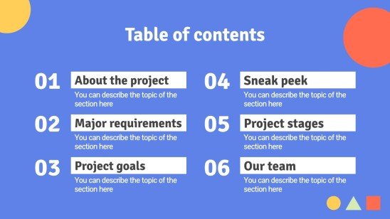 Playground Area Project Proposal | Google Slides & PPT