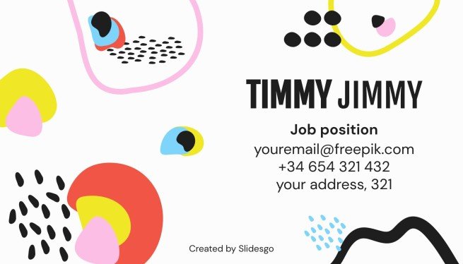 Indie Business Card | Google Slides and PowerPoint Template