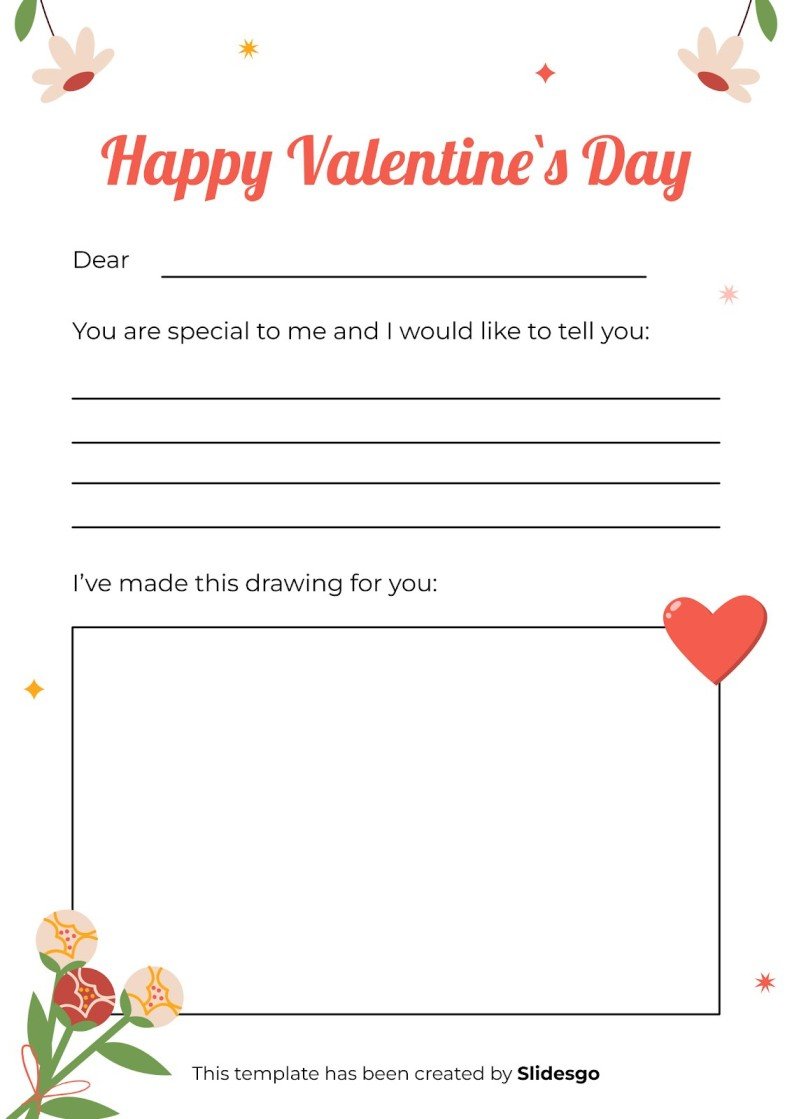 Letter Templates for Valentine's Day | Google Slides