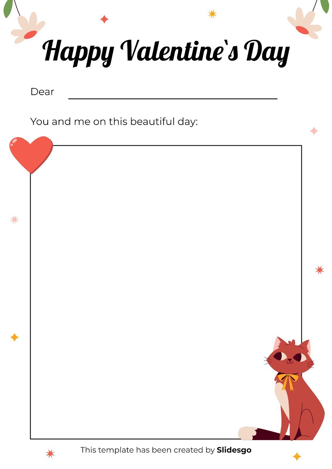 Letter Templates for Valentine's Day | Google Slides