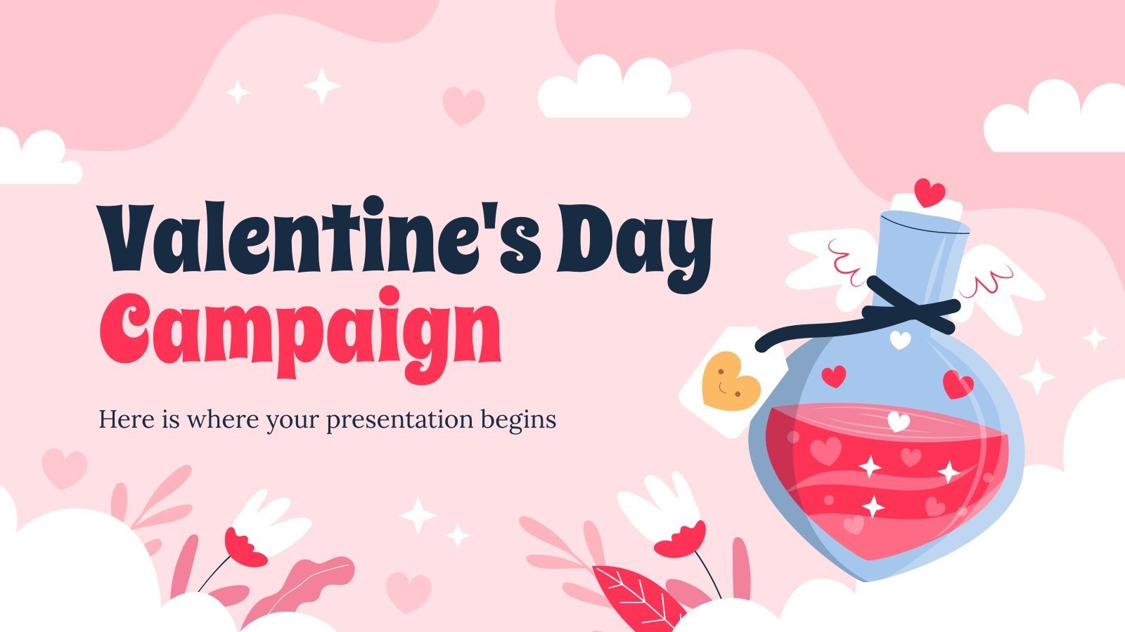 Plantillas gratis de Google Slides y PPT sobre San Valentín