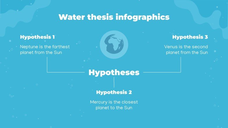 Water Thesis Infographics | Google Slides & PowerPoint